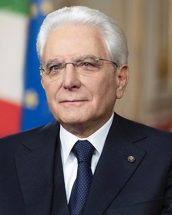 Il Presidente della Repubblica Sergio Mattarella durante l ... Il Presidente della Repubblica Sergio Mattarella durante l ...